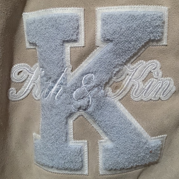 Kith | Jackets & Coats | Kith Suede Varsity Jacketsandrift | Poshmark